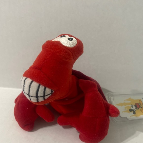 Disney | Toys | Sebastian Bean Bag Plush New | Poshmark